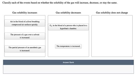 solved classify each of the events based on whether the