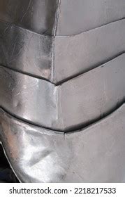 Close Overlapping Plates On Metal Armour Stock Photo Shutterstock