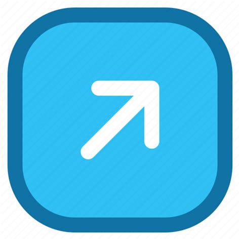 Top Right Arrow Navigation Direction Sign Icon Download On