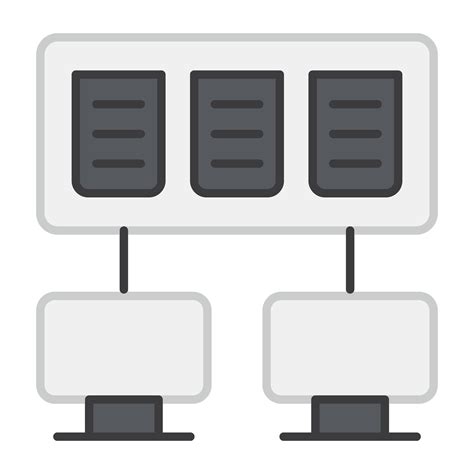 Db Racks With Monitors Denoting Concept Of Server Hosting 41024261 Vector Art At Vecteezy