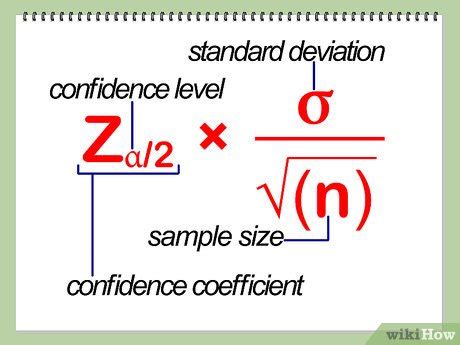 Confidence Interval Formula T Test