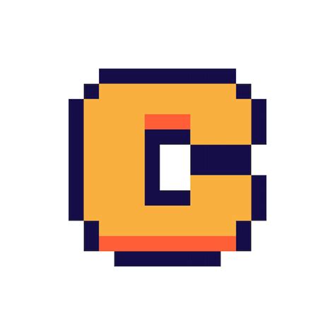 Premium Vector Pixel 3d Retro Arcade Game Style Font And Video Computer Game 8 Bit Letter Flat