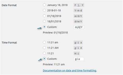 How To Set Custom Date Format Listingpro Documentation