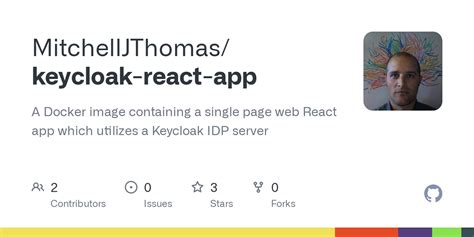 Github Mitchelljthomas Keycloak React App A Docker Image Containing A Single Page Web React