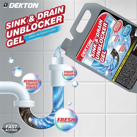 Dekton 5ltr Sink And Drain Cleaner Dekton Tools