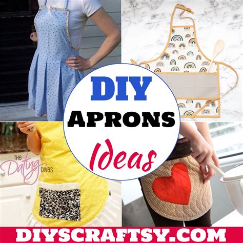 25 Diy Apron Ideas That Will Keep You Fashionable Diyscraftsy