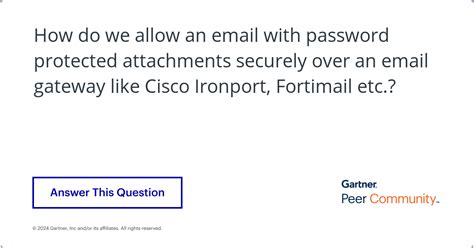 how do we allow an email with password protected attachments securely