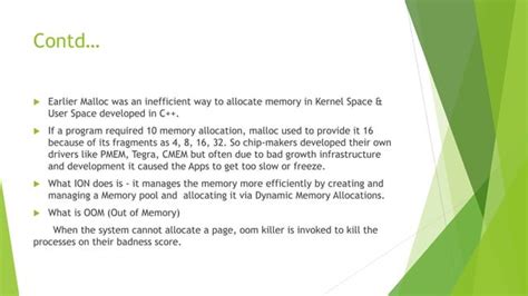 Linux Memory Management With Cma Contiguous Memory Allocator Pptx Operating Systems