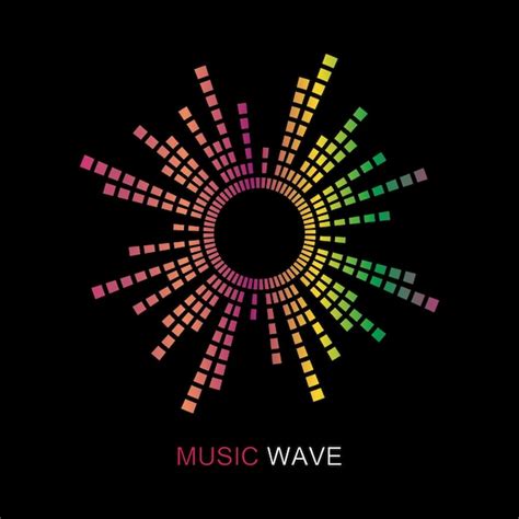 Premium Vector Music Audio Sound Equalizer Color Wave