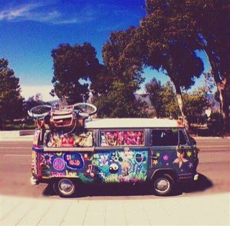 Need This In My Life Blue Bus Happy Hippie Hippie Van