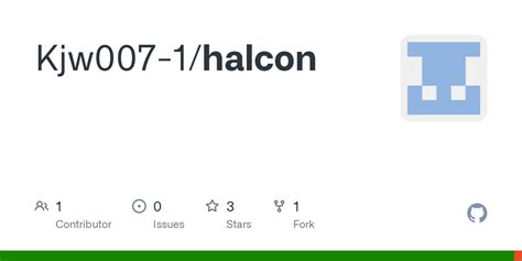 GitHub Kjw007 1 Halcon