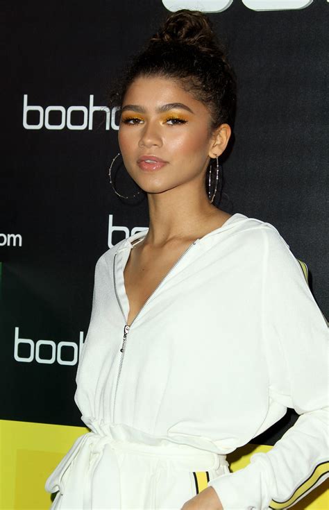 Zendaya Coleman At Boohoo Hosts The Zendaya Edit Block Party In Los