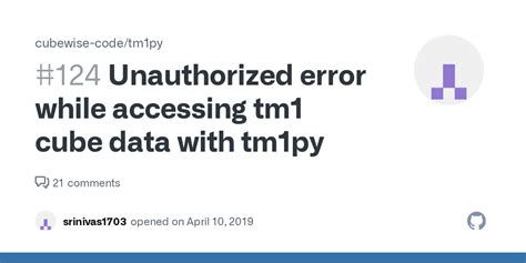 Unauthorized Error While Accessing Tm1 Cube Data With Tm1py · Issue
