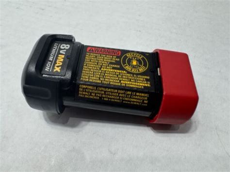 Dewalt Dcb080 8v Max Li Ion Battery Pack For Dcf680 Dcf682n1a
