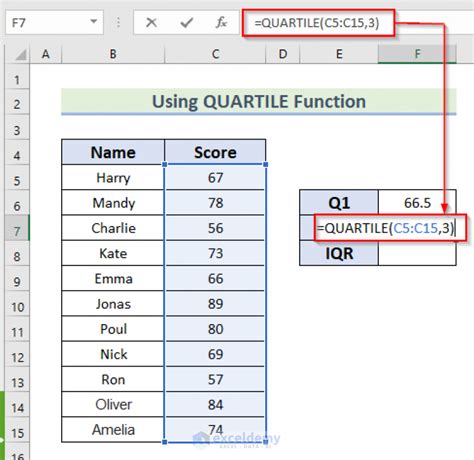 How To Calculate Interquartile Range In Excel 2 Suitable Ways