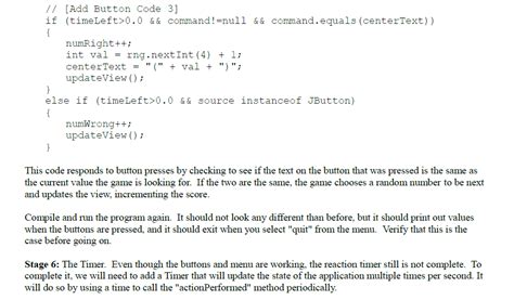 CS 1113 LAB 11 GUI Programming With Swing Dr Cline Chegg Com