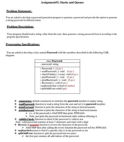 Solved Assignment2 Stacks And Queues Problem Statement
