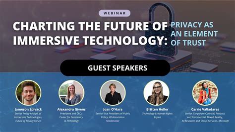 Data Privacy Experts Dive Into The Data Uses And Risks For Xr On Latest Webinar Xr Association