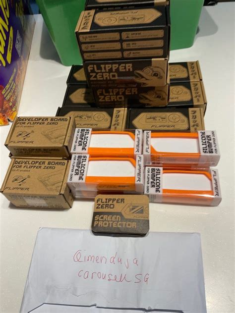 Immediate Stock Cheapest Brand New Flipper Zero Ready Stock With Accessories Computers Tech