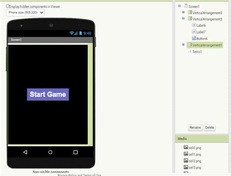 Tetris Recreation Of 1980s Retro Game 76 By Reaxontv Extensions Mit App Inventor Community