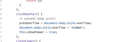 Bug Report 点击el image 渲染的图片后将使得页面无法滚动 Issue ElemeFE element GitHub