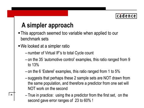 Ppt Reliable Estimation Of Execution Time Of Embedded Sw A Statistical Approach Powerpoint