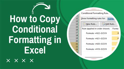 Excel How To Copy Conditional Formatting To Another Cell Practical Tips
