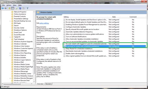 Group Policy How Do I Disable Restart Your Computer To Finish Installing Updates Popup With