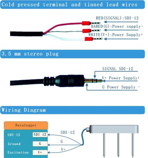 Sdi 12 Soil Moisture Sensor With Ec And Temperature Measurement
