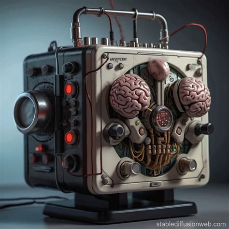 Cyberpunk Radio Connecting Nightmare Brains Stable Diffusion Online