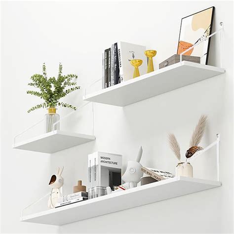 Amazon｜life Craft ウォールシェルフ 壁を傷つけない 壁 棚 北欧 賃貸 Diy 画鋲 石膏ボード 壁掛け おしゃれ アイアン