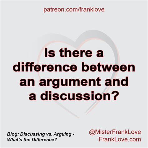 Discussing Vs Arguing Whats The Difference