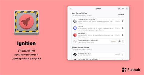 Установить «ignition на Linux Flathub