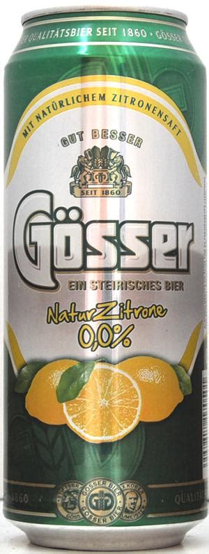Gosser Shandy Alcohol Free 500ml Hungary 2014