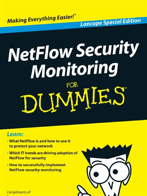 Netflow Security Monitoring For Dummies Pdf Information Security Computer Network