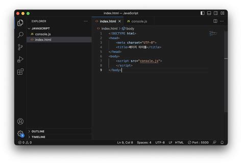 Javascript 자바스크립트 코드 실행방법 및 Consolelog 사용법