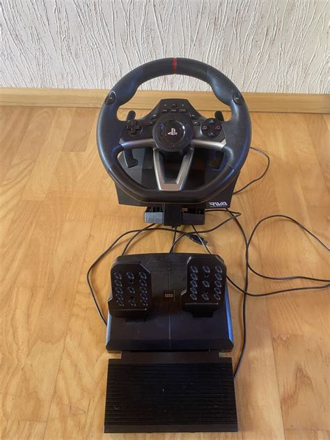 Ігровий руль з педалями HORI Racing Wheel Apex (PC/PS3/ PS4/PS5]: 3 500 ...