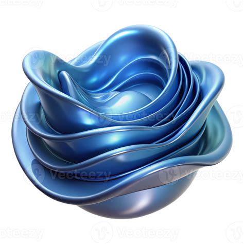 Vibrant Minimalist An Abstract Representation Of Water Depicted Through Flowing Lines And