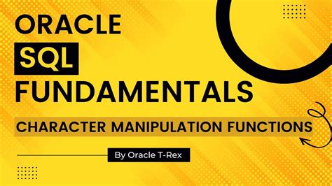 Oracle Sql How To Use Character Functions Substr Length Lpad Part 2 Lesson 37 Youtube