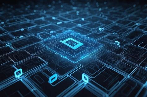 blockchain network concept distributed ledger technology block chain text and computer