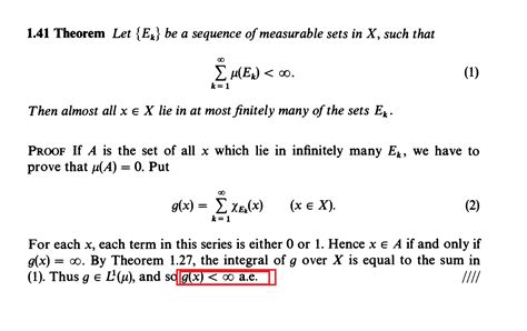 Measure Theory Why G X