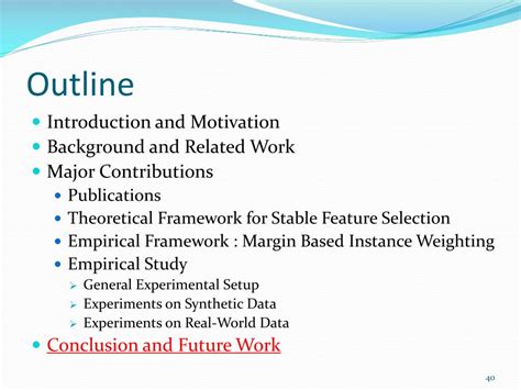 Ppt Stable Feature Selection Theory And Algorithms Powerpoint