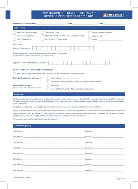 Hdfc Bank Product Conversion Form For Savings And Salary Account In Pdf