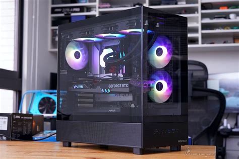 Montech Xr Atx Mid Tower Pc Gaming Case 3 X 120mm Argb Pwm Fans Pre Installed Full View Dual