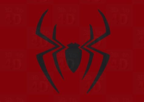 MCU Spider Man Screen Accurate Emblem D Model Replica Etsy