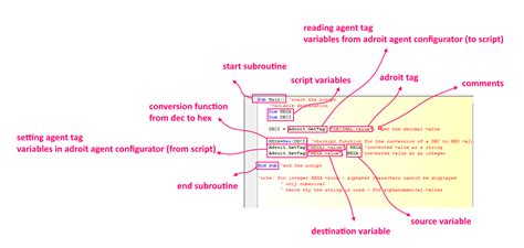 Adroit Scada Decimal To Hexadecimal Conversion Via Script Agent