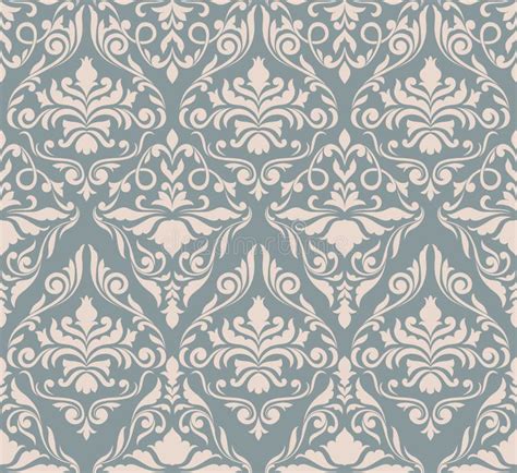 Vintage Ornate Decorative Seamless Pattern Stock Vector Illustration Of Fabric Blank 185349246