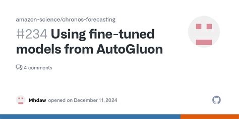 using fine tuned models from autogluon · issue 234 · amazon science