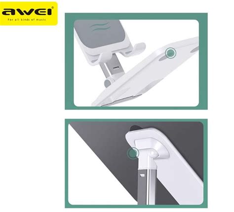 Awei X11 Foldable Desktop Mobile Phone And Tablet Holder Stand Shopee Philippines