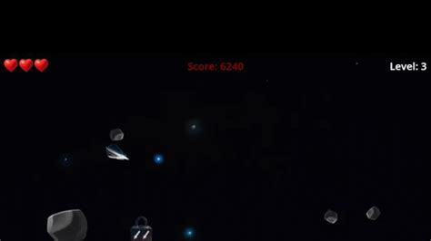 asteroids clone in godot drygast